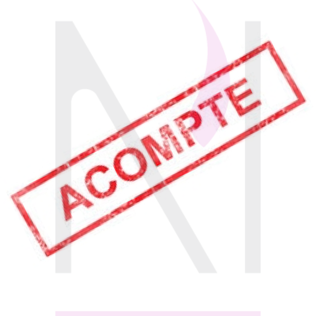 Acomptes – Nitescence